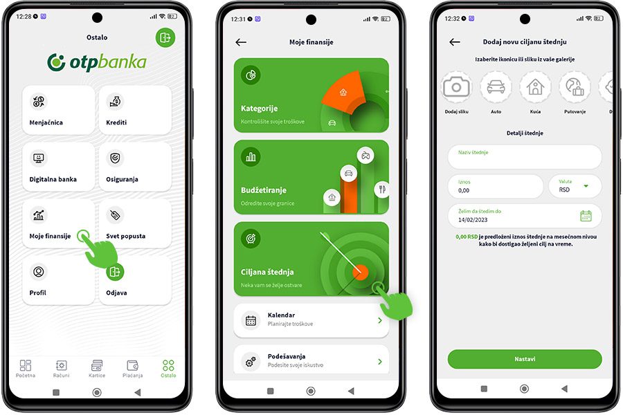 Nove m-bank funkcionalnosti | OTP banka Srbija